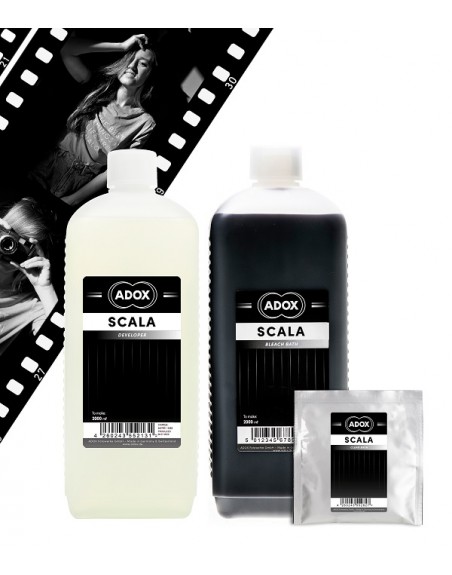 Adox Scala Reversal Kit zestaw do wywoływania slajdów czarno-białych